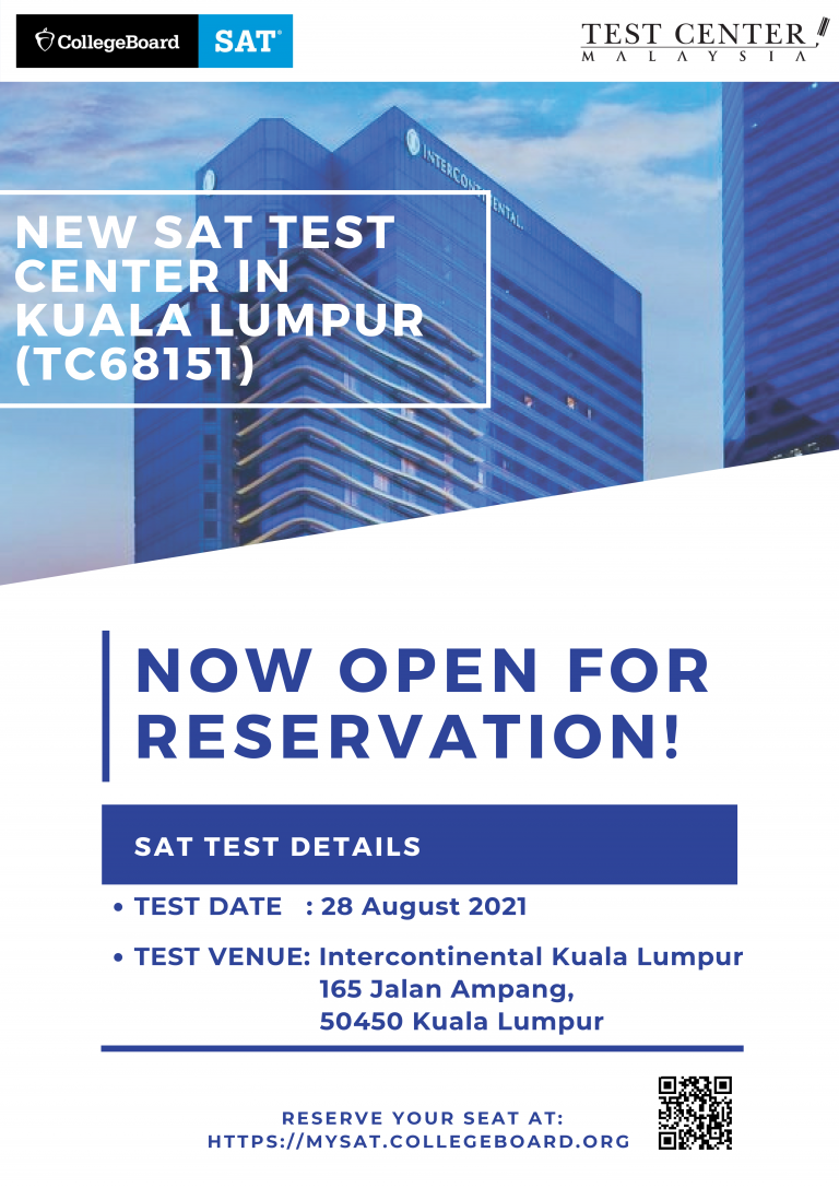 SAT Test – Test Center Malaysia